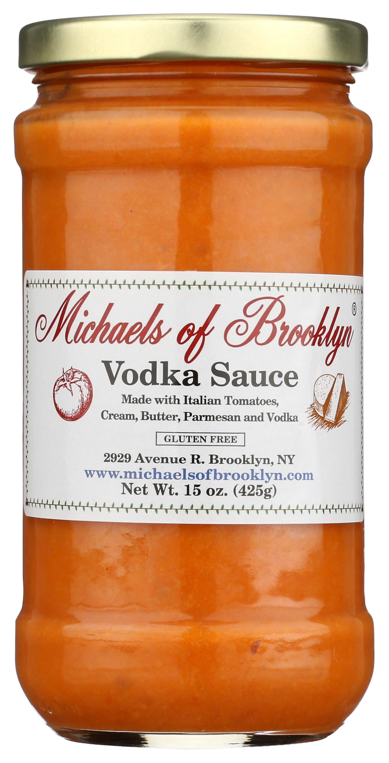 Michaels Of Bro - Vodka Pasta Sauce - 15 Oz, Case of 6 - Walmart.com