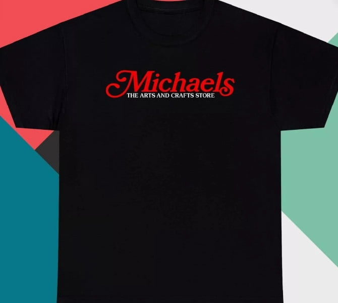 Michaels Store Logo Arts & Crafts Frames Seasonal Decor Funny T shirt ...