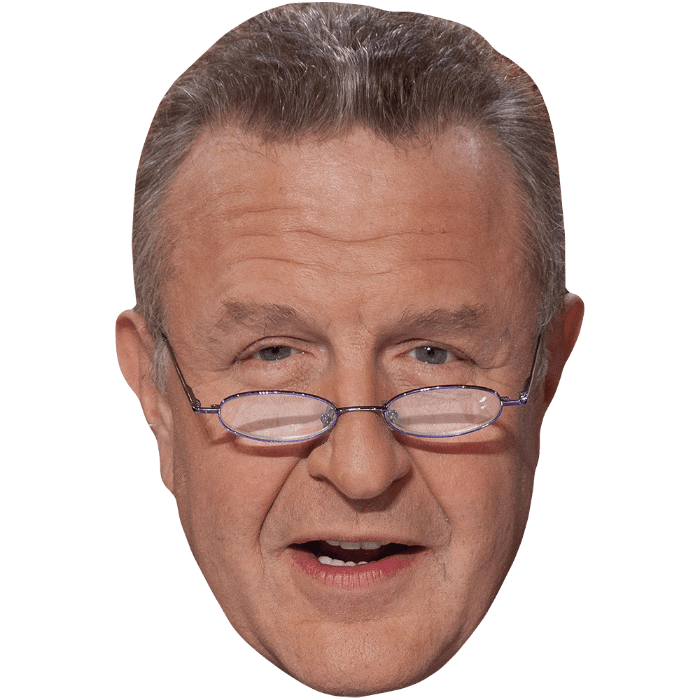 Michel Field (Glasses) Big Head. Larger than life mask. - Walmart.com