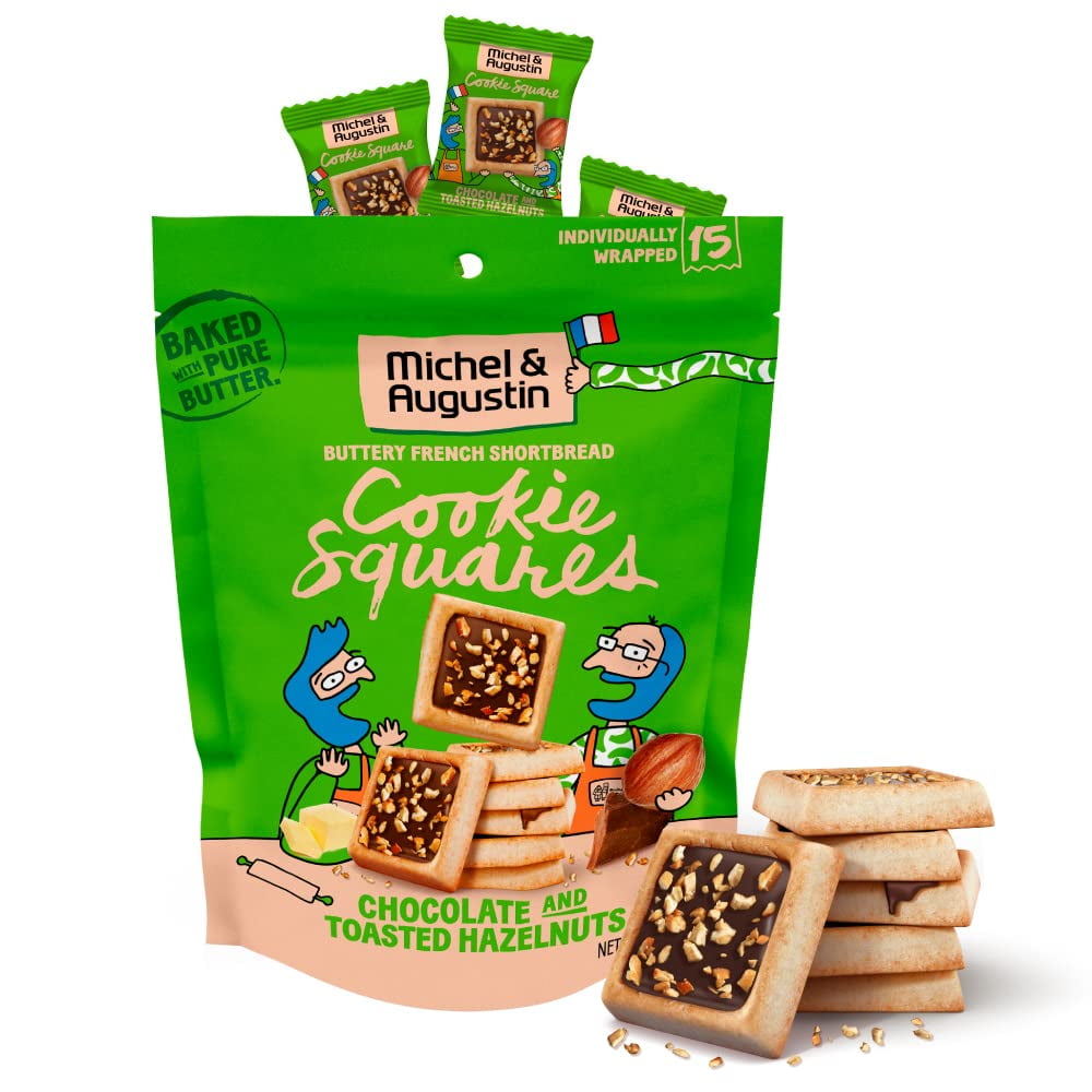 Michel et Augustin Cookies, Individually Wrapped AIS1 Snacks, Gourmet ...