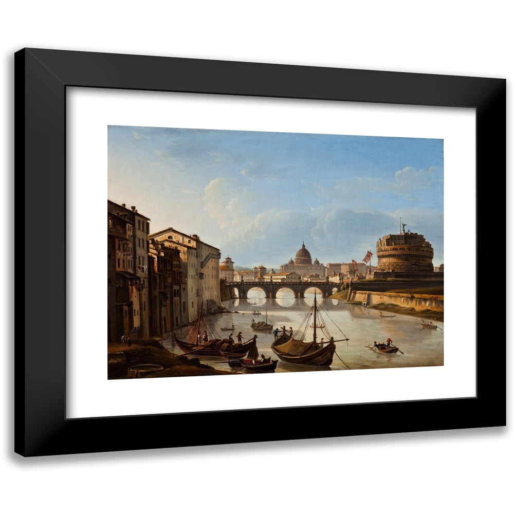 Michelangelo Pacetti 24x19 Black Modern Framed Museum Art Print Titled ...