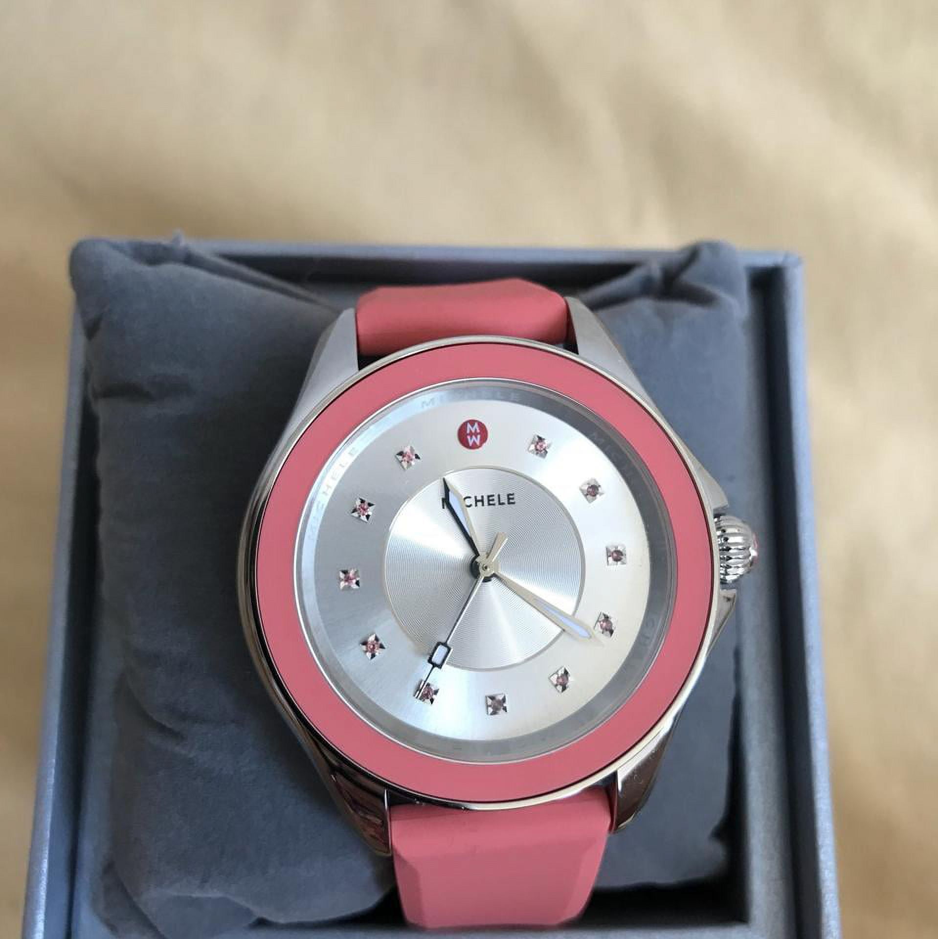 Michele Cape Silicone Ladies Watch MWW27A000015 - Walmart.com