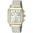 Michele Signature Deco Two-Tone Stainless Steel & Diamond Women's ...