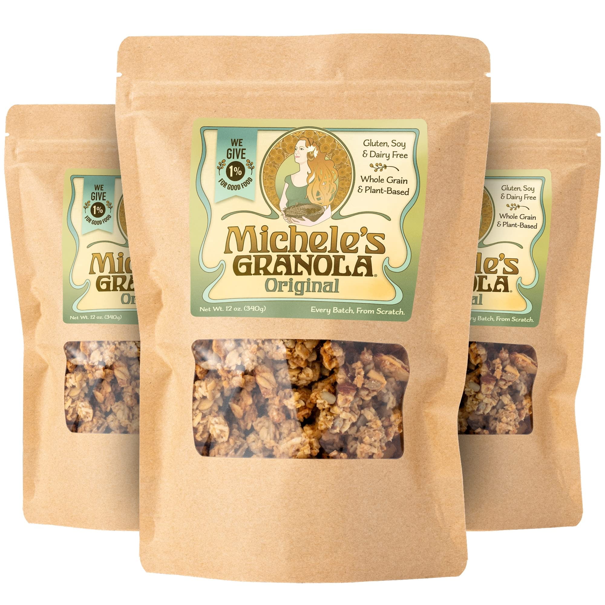 Michele's Granola Original Pack MMF7 of 3 - Walmart.com