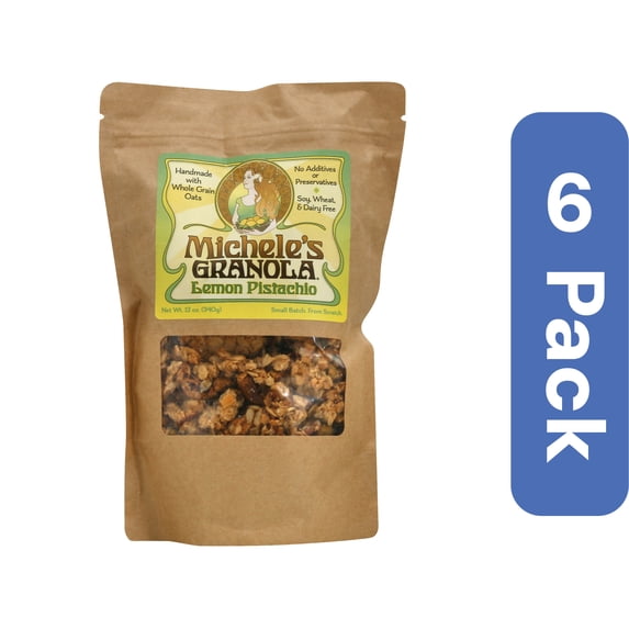 Michele's Granola Pistachio Lemon 12 oz (Pack Of 6) - Walmart.com