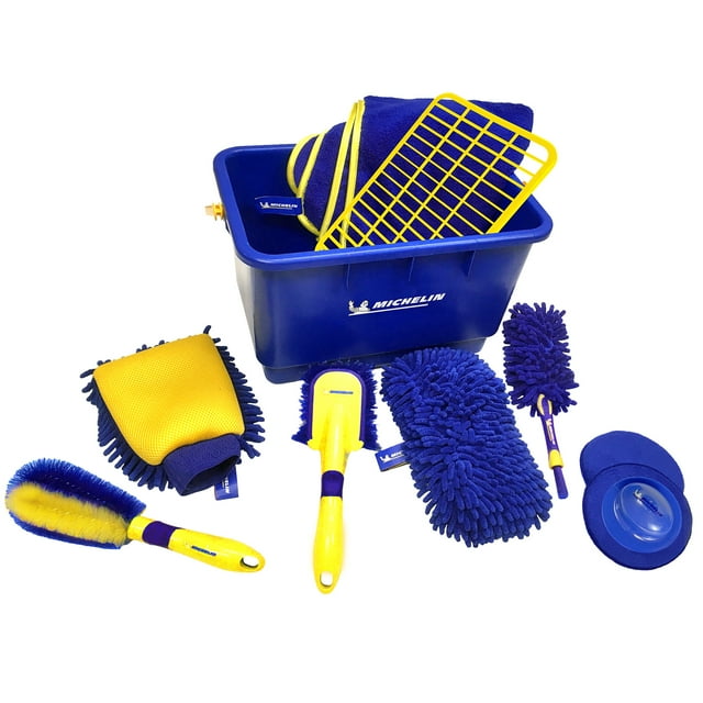 Free Shipping! Michelin 11-Piece Complete Car Wash/Dry Kit - Walmart.com