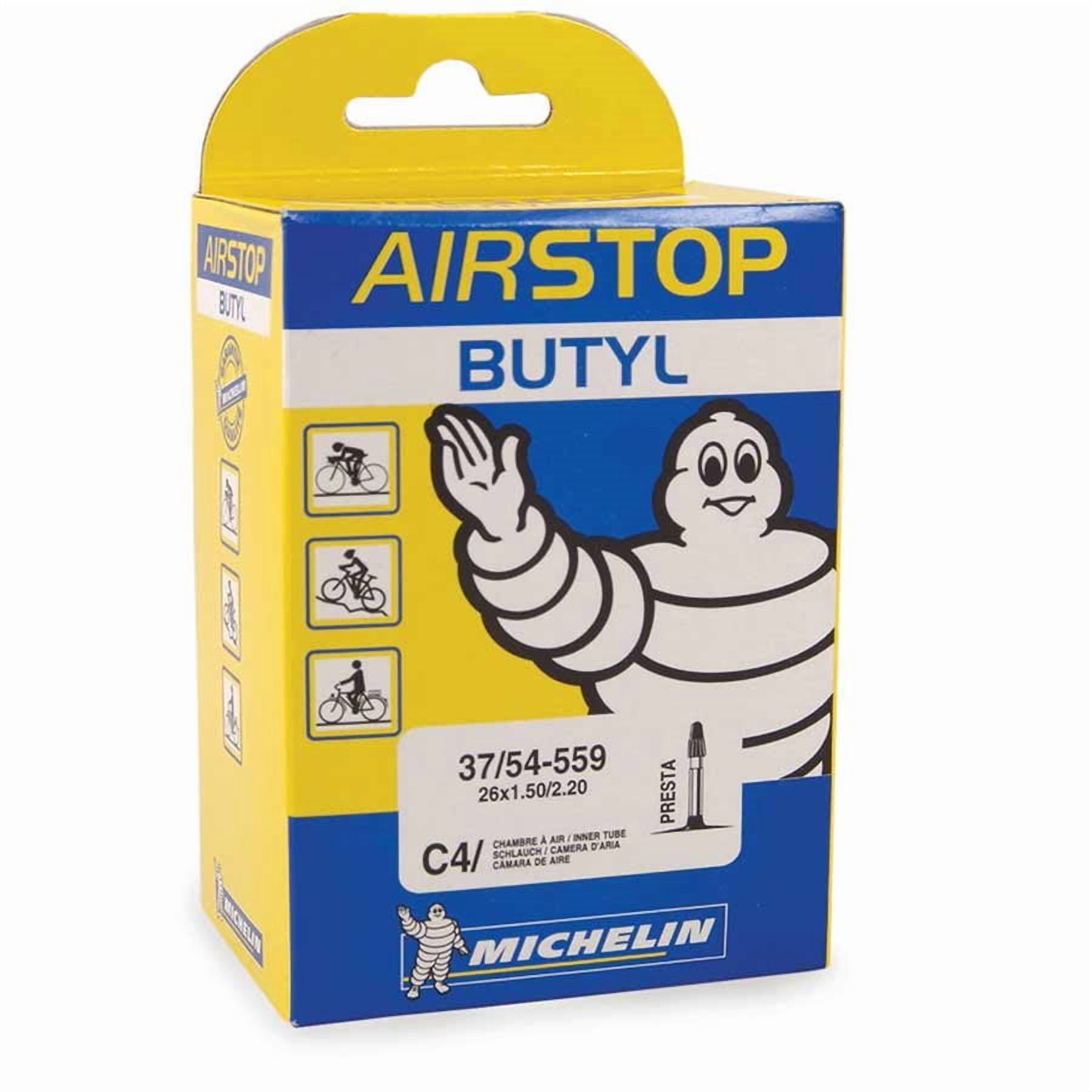 Michelin, Airstop Butyl, Tube, Presta, 40mm, 26x1.00-1.50 - Walmart.com