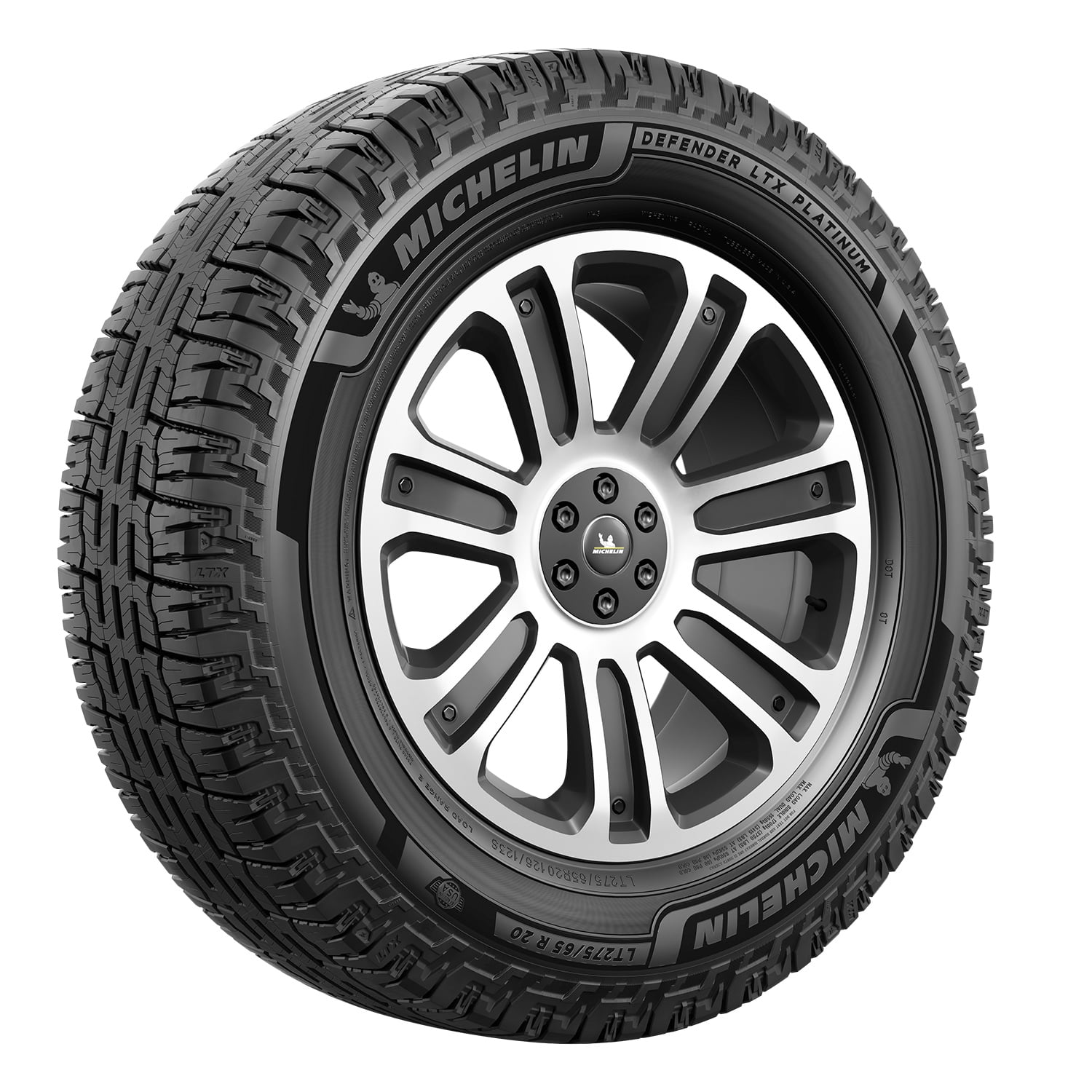 Michelin Defender LTX Platinum All-Season LT295/60R20/E 126/123S Tire ...