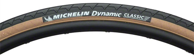 Michelin Dynamic Classic Tire 700 x 23mm Black/Tan - Walmart.com