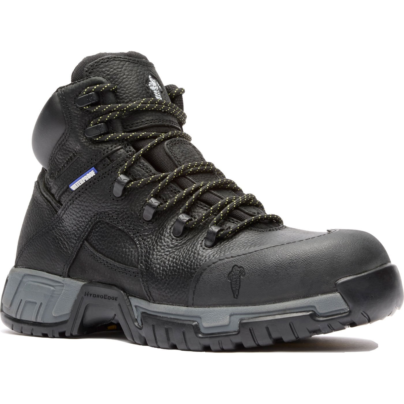 Michelin® HydroEdge Steel Toe Puncture-Resistant Waterproof Work Boot ...