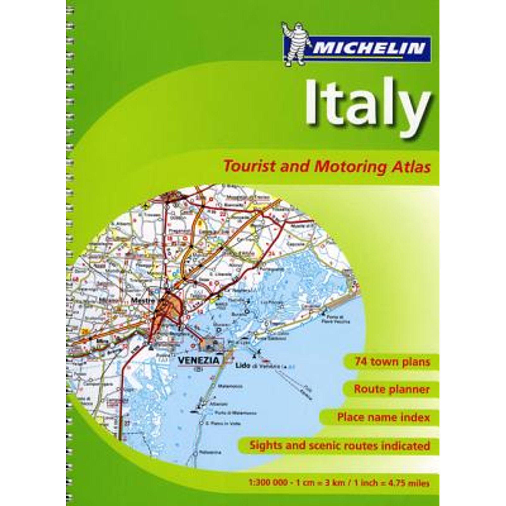Pre-Owned Michelin Atlas Italy (Atlas (Michelin)) (Unknown) 206714099X ...