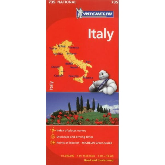 Michelin Italy Map