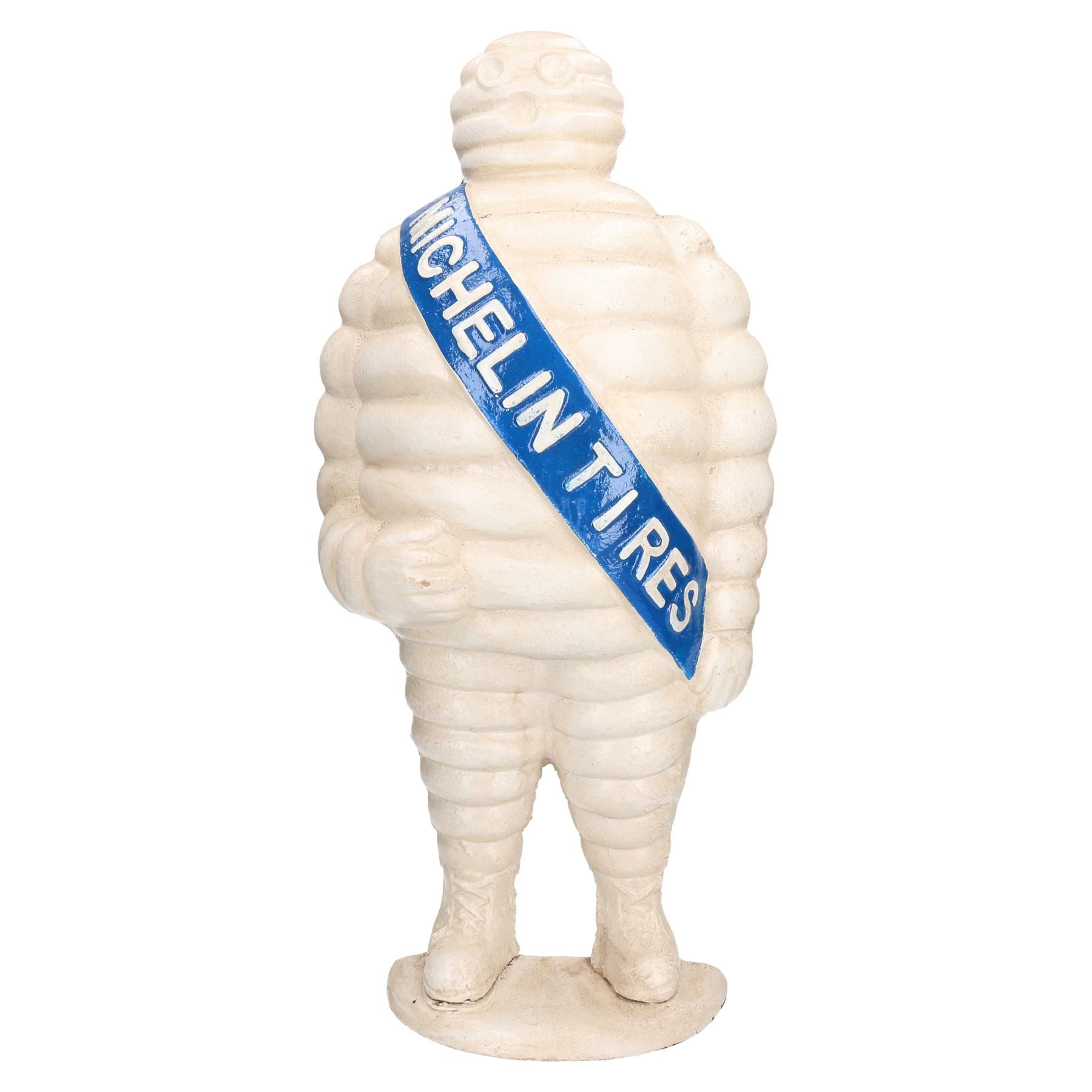 Michelin Man Doorstop Wedge Door Stop Tall Statue Figure Bibendum Cast ...