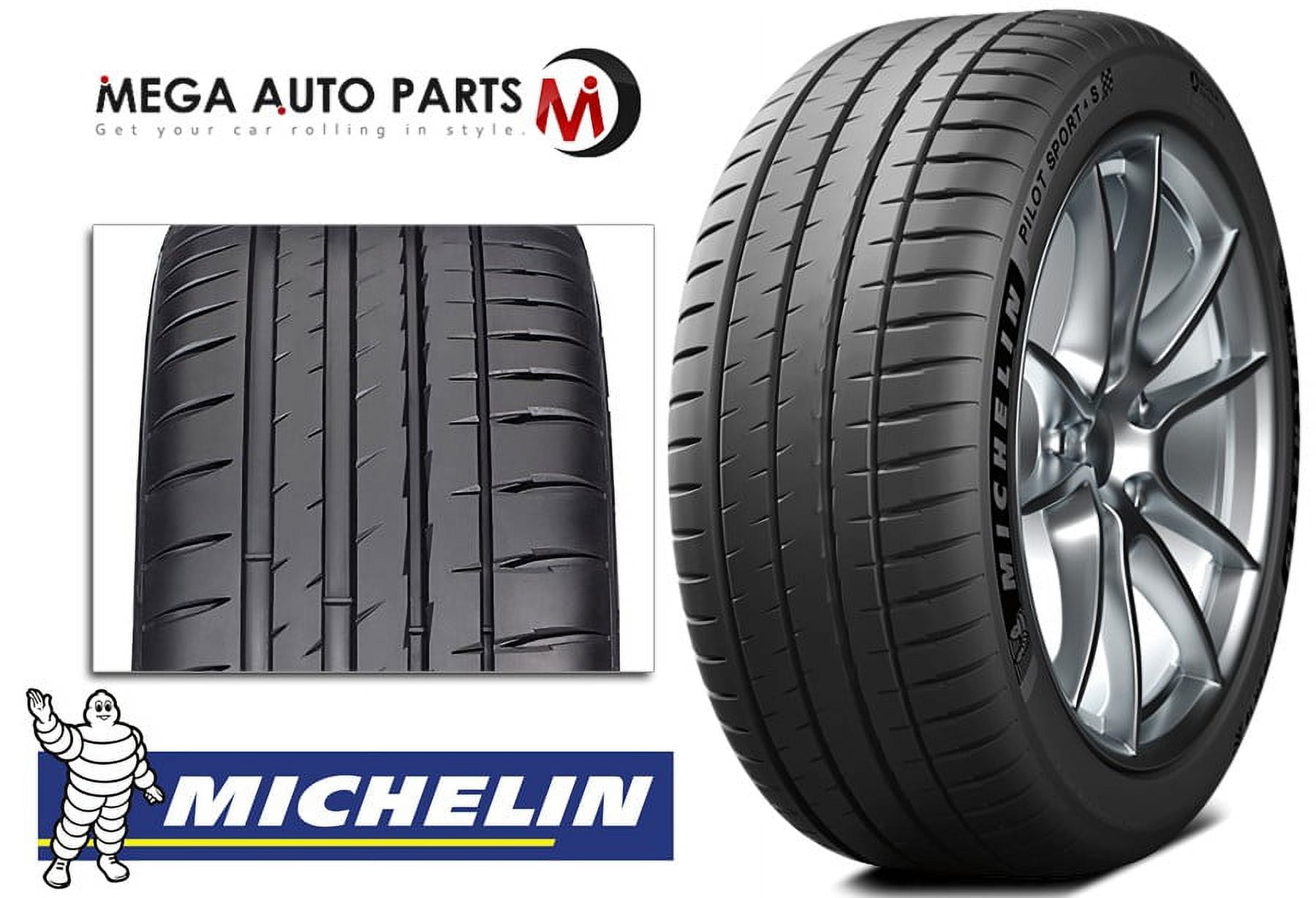 Michelin Pilot Sport 4S Autocross 325/35R23 (115Y) XL Passenger Tire ...