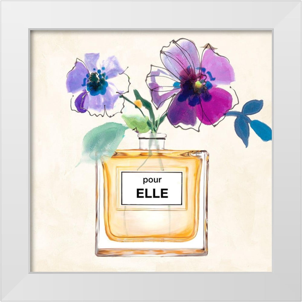 Michelle, Clair 20x20 White Modern Wood Framed Museum Art Print Titled ...