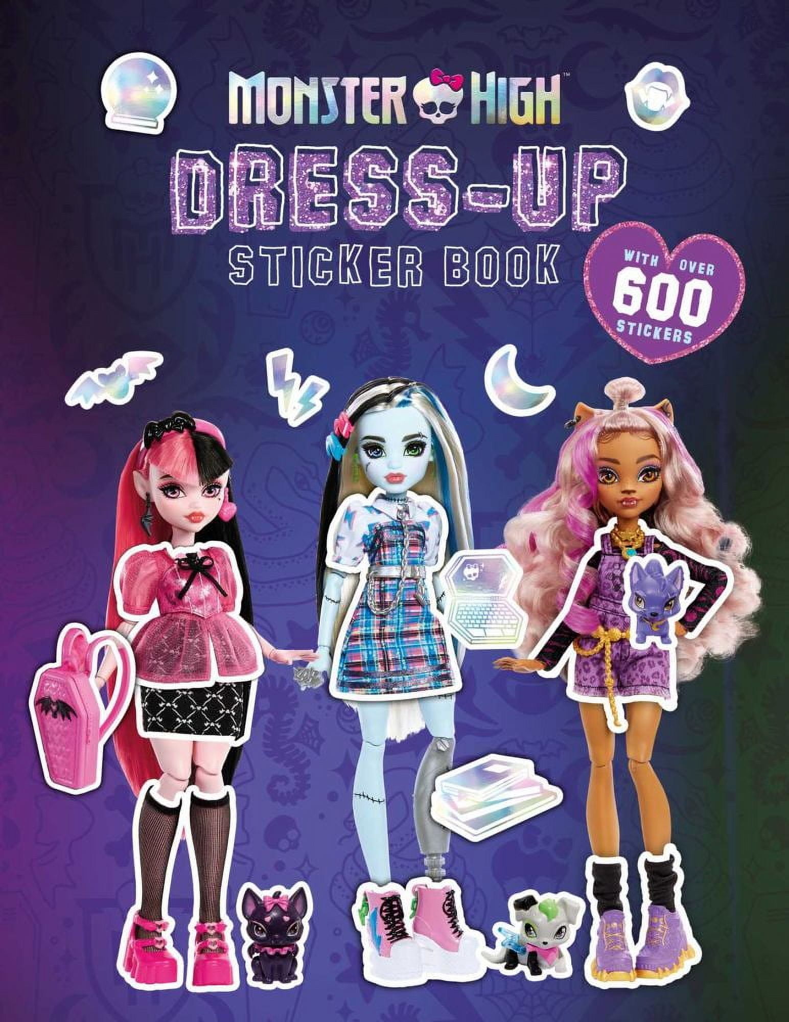 Michelle Golden: Monster High: Dress-Up Sticker Book (Paperback ...