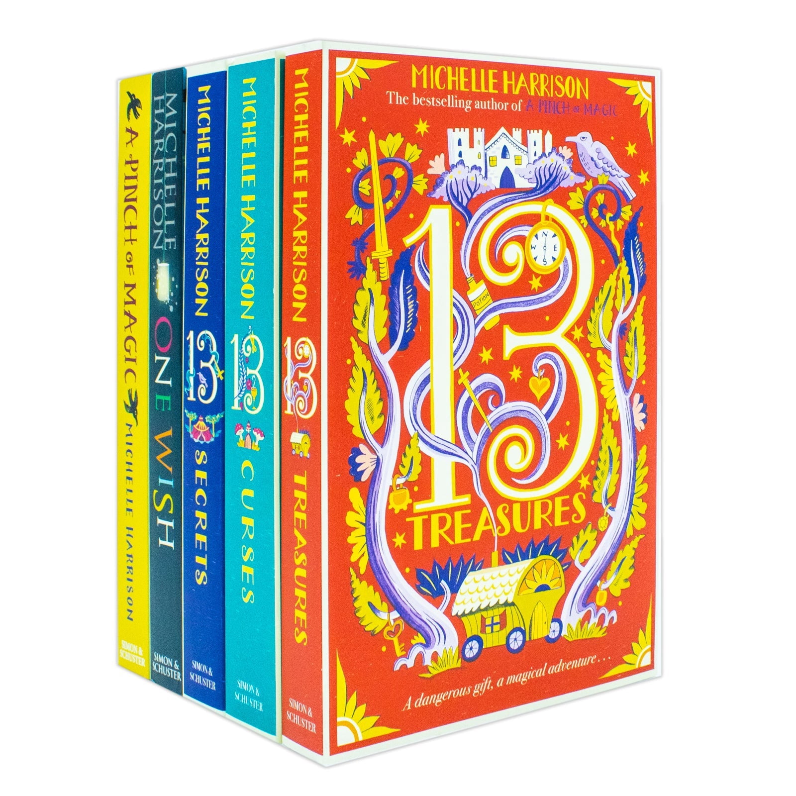 Michelle Harrison Collection 5 Books Set (One Wish, The Thirteen ...