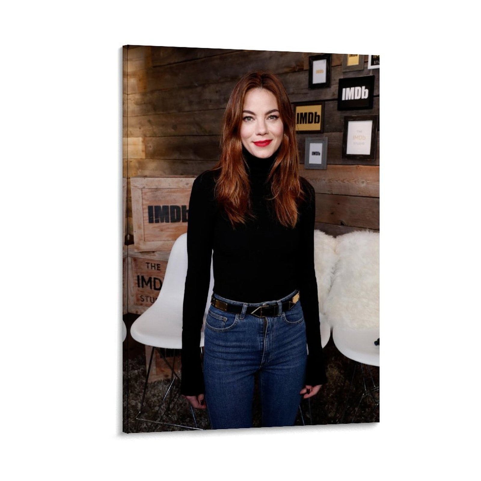 Michelle Monaghan Poster Canvas Wall Art Painting Living Room Posters ...