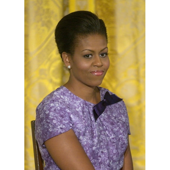 Michelle Obama At A Public Appearance For Afternoon Tea Honoring Women ...