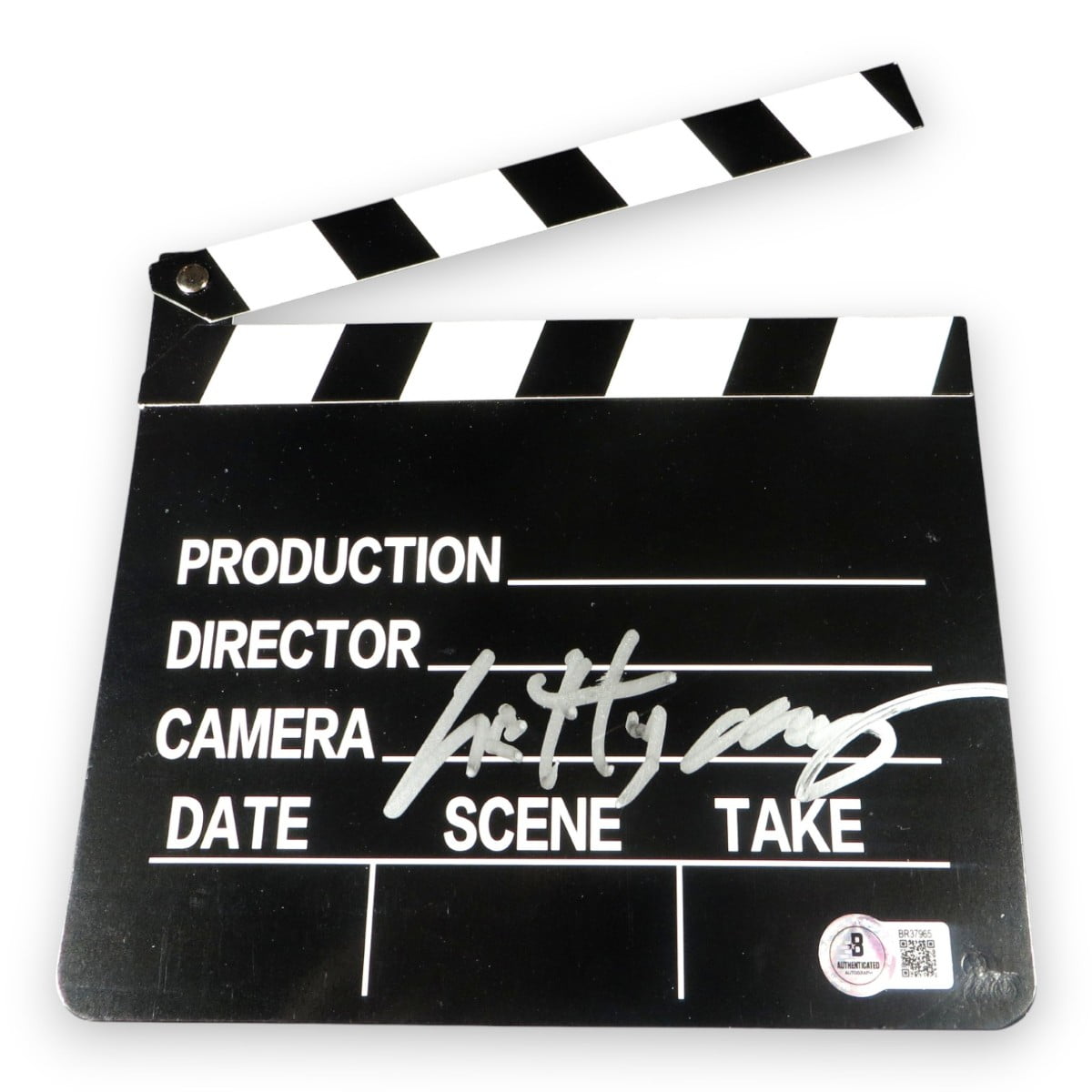 Michelle Rodriguez Autographed Cardboard Movie Clapper Fast & Furious ...