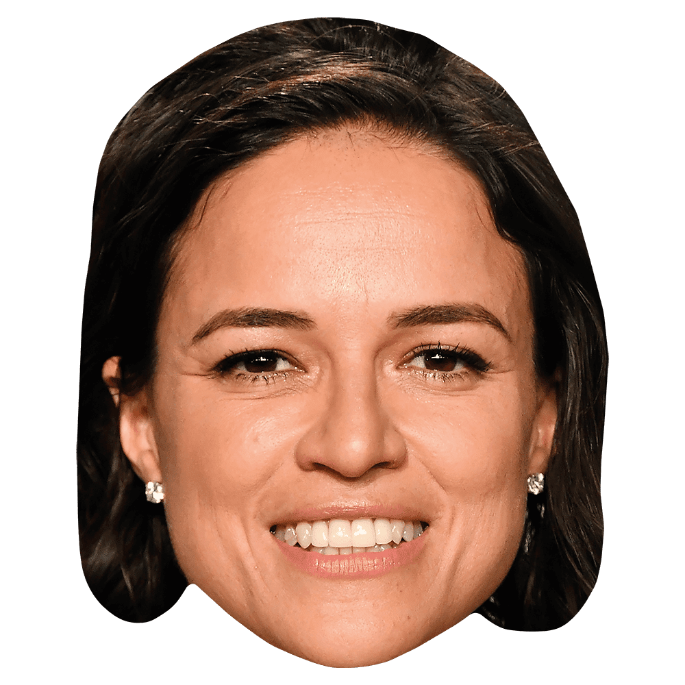 Michelle Rodriguez (Short Hair) Flat Cardboard Face - Walmart.com