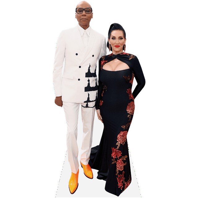 Michelle Visage And Rupaul (Duo 3) Mini Celebrity Cutout Standee ...