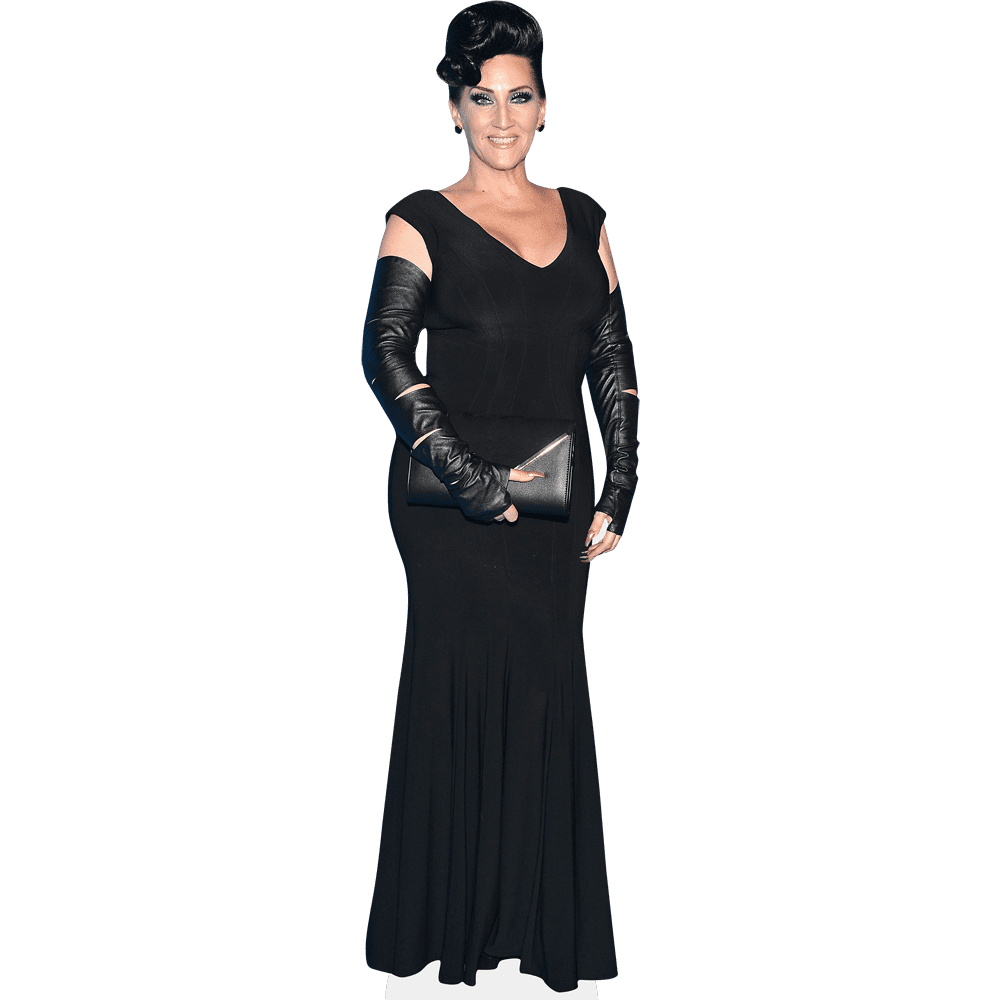 Michelle Visage (Black Dress) Lifesize Cardboard Cutout Standee ...