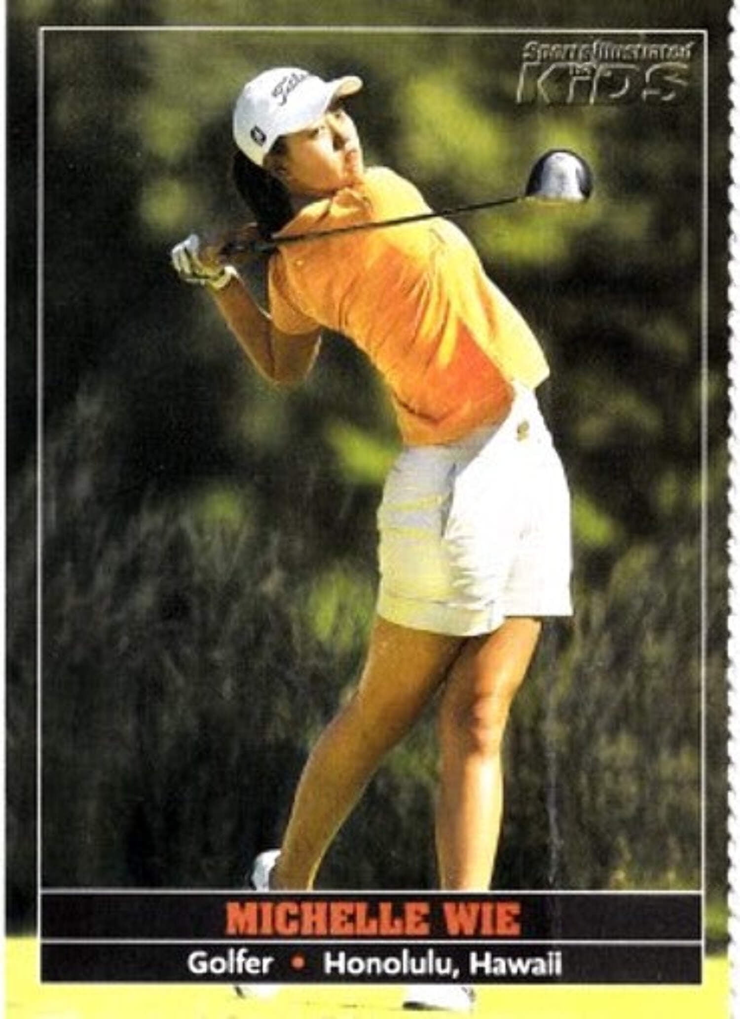 Michelle Wie 2004 Sports Illustrated for Kids LPGA golf Rookie Card ...