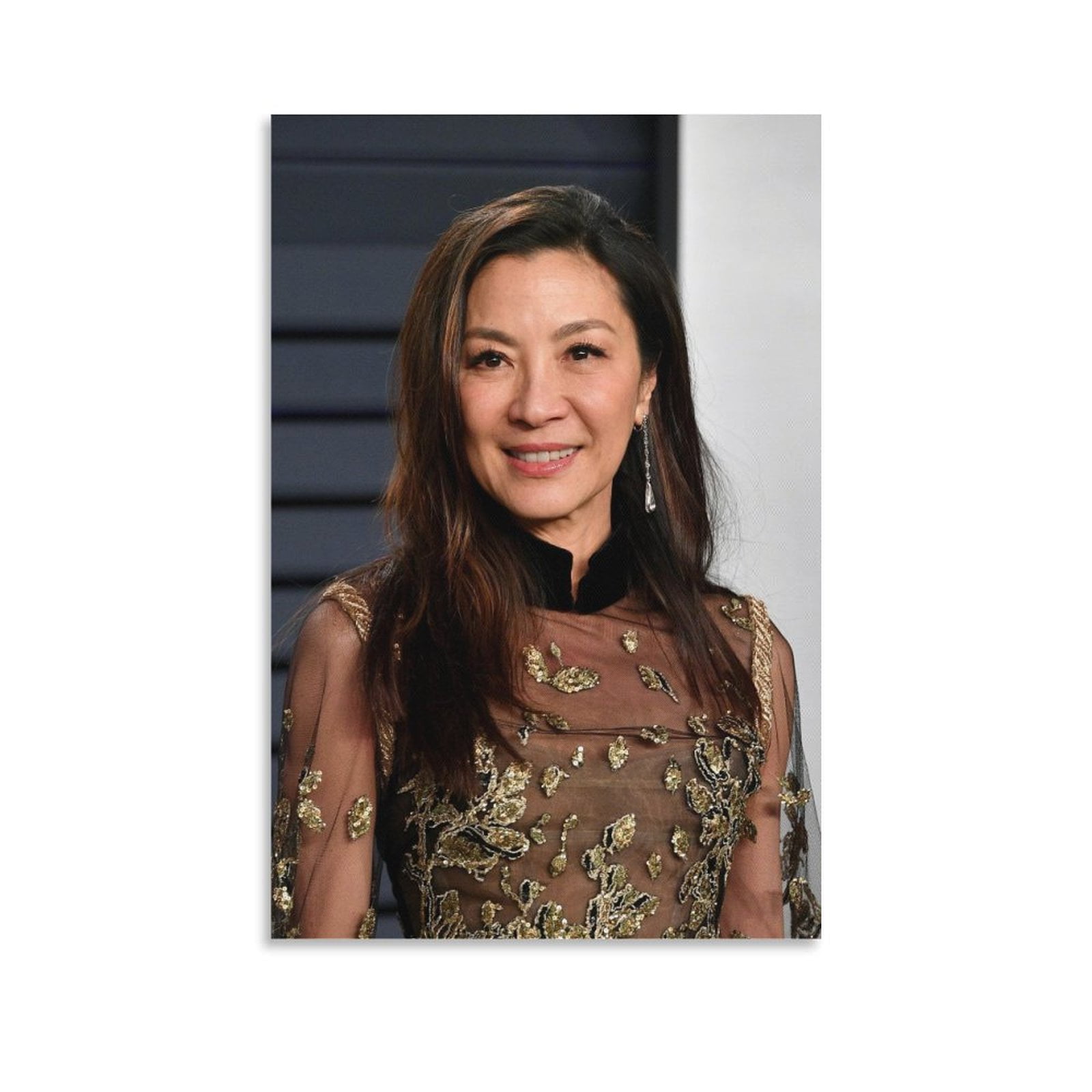 Michelle Yeoh Actress Poster Poster Cool Artworks Painting Wall Art ...