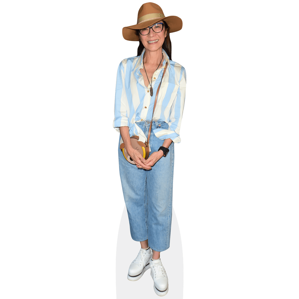 Michelle Yeoh (Casual) Lifesize Cardboard Cutout Standee - Walmart.com