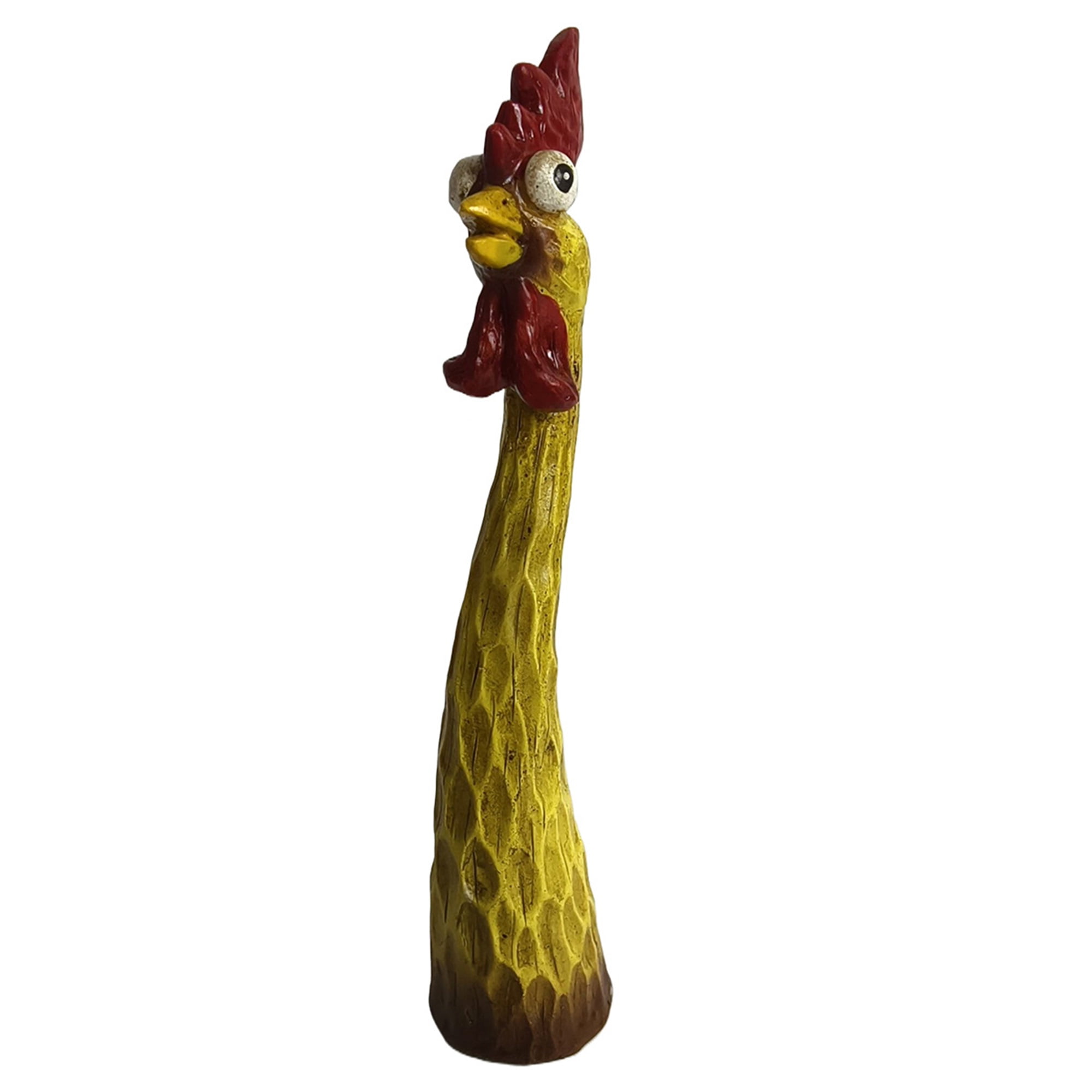 Michellecmm Animal Statues Screaming Chicken Statue Duck Figurine Goose ...