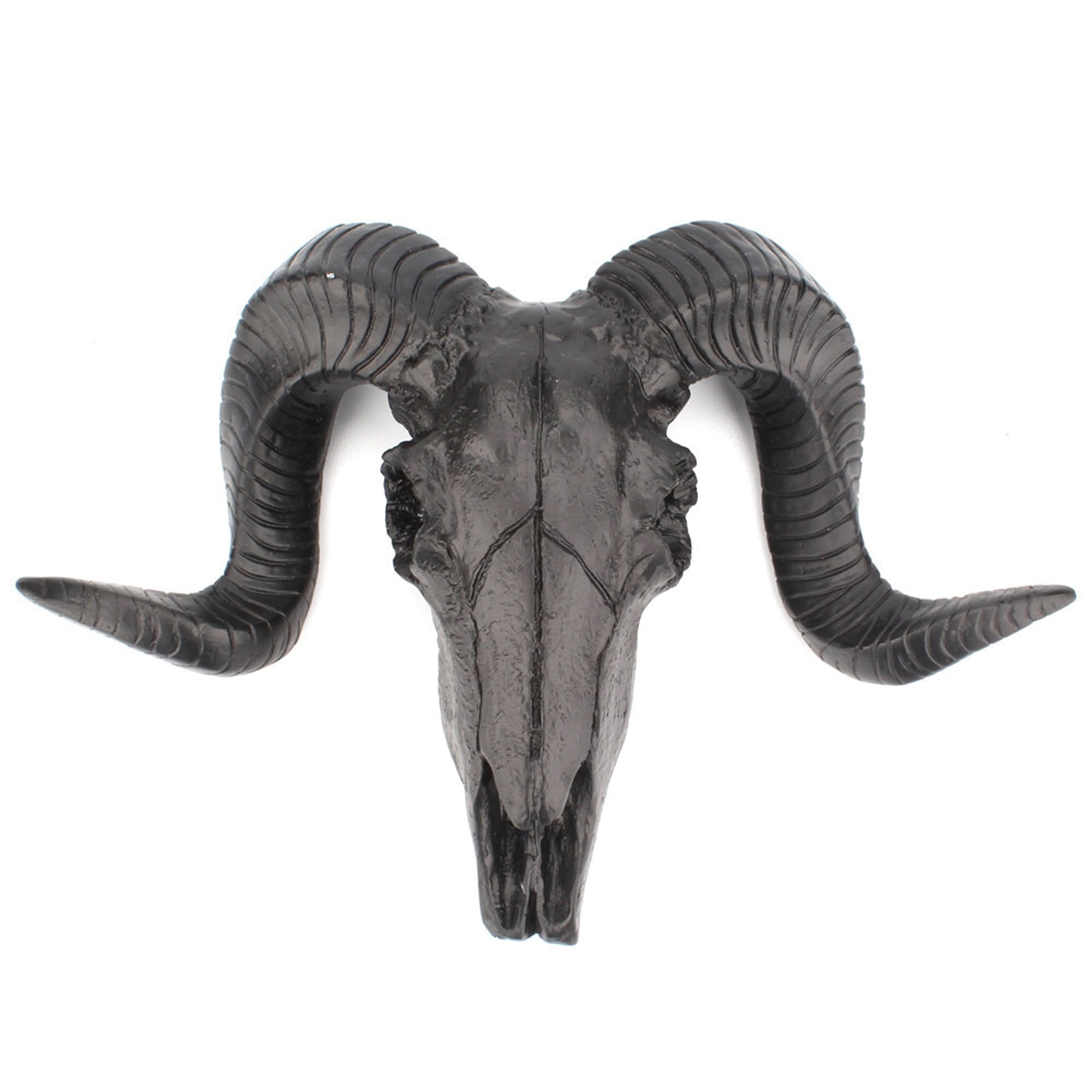 Michellecmm Animal Wall Art Modern Skeleton Sheep Head Sculptures ...