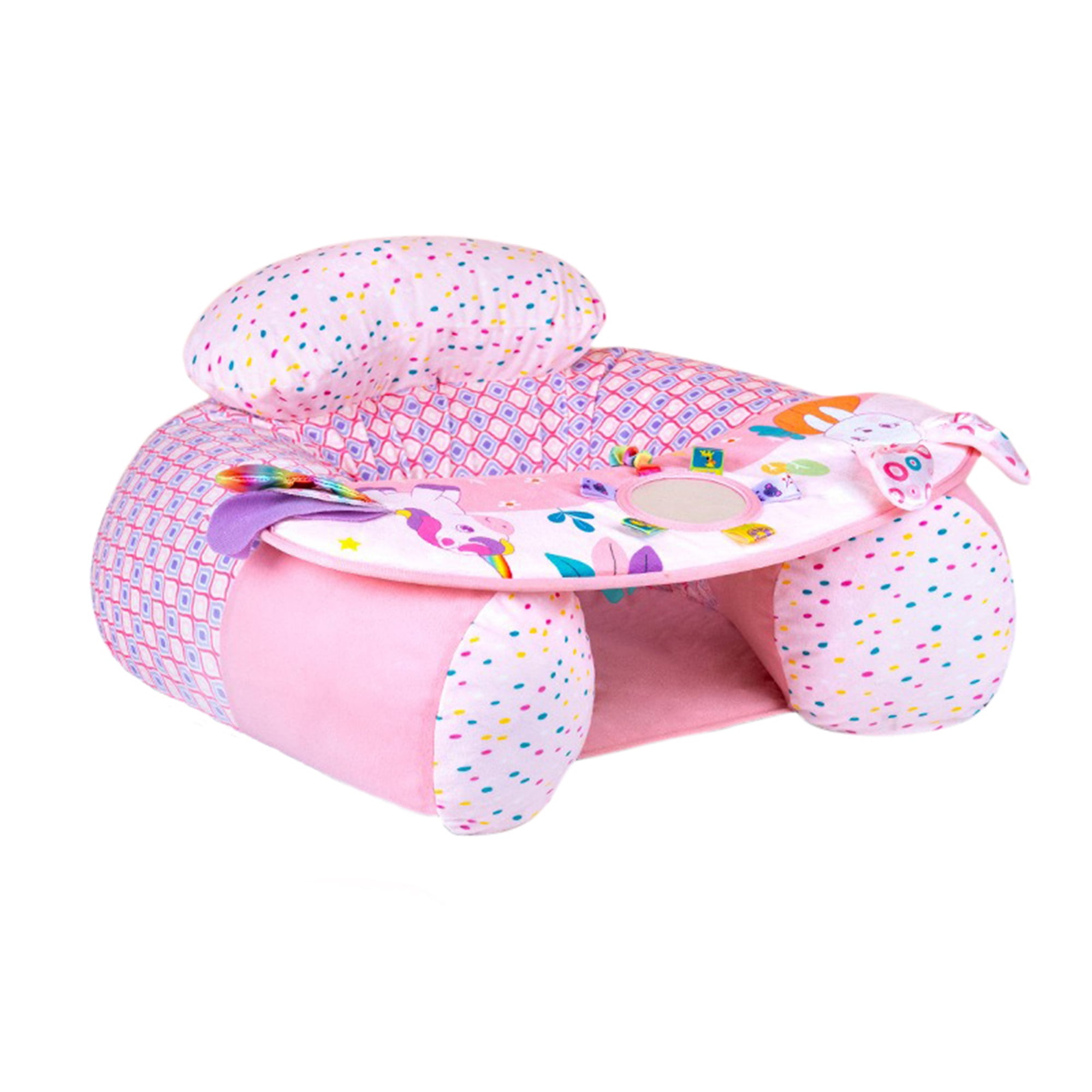 Michellecmm Baby Inflatable Seat Cute Infant Back Support Sofa with ...