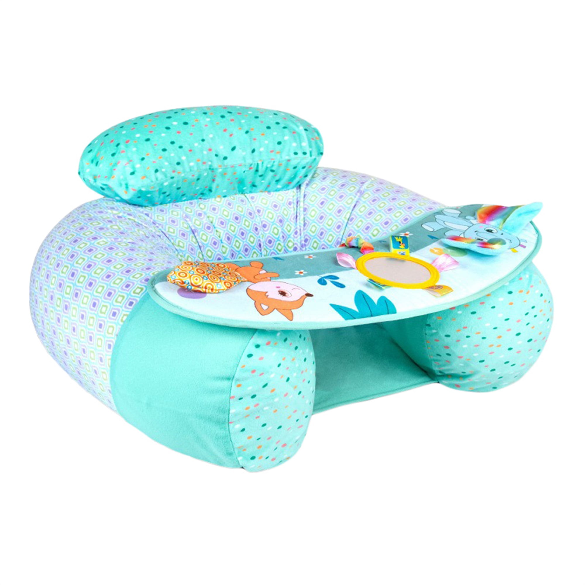 Michellecmm Baby Inflatable Seat Cute Infant Back Support Sofa with ...