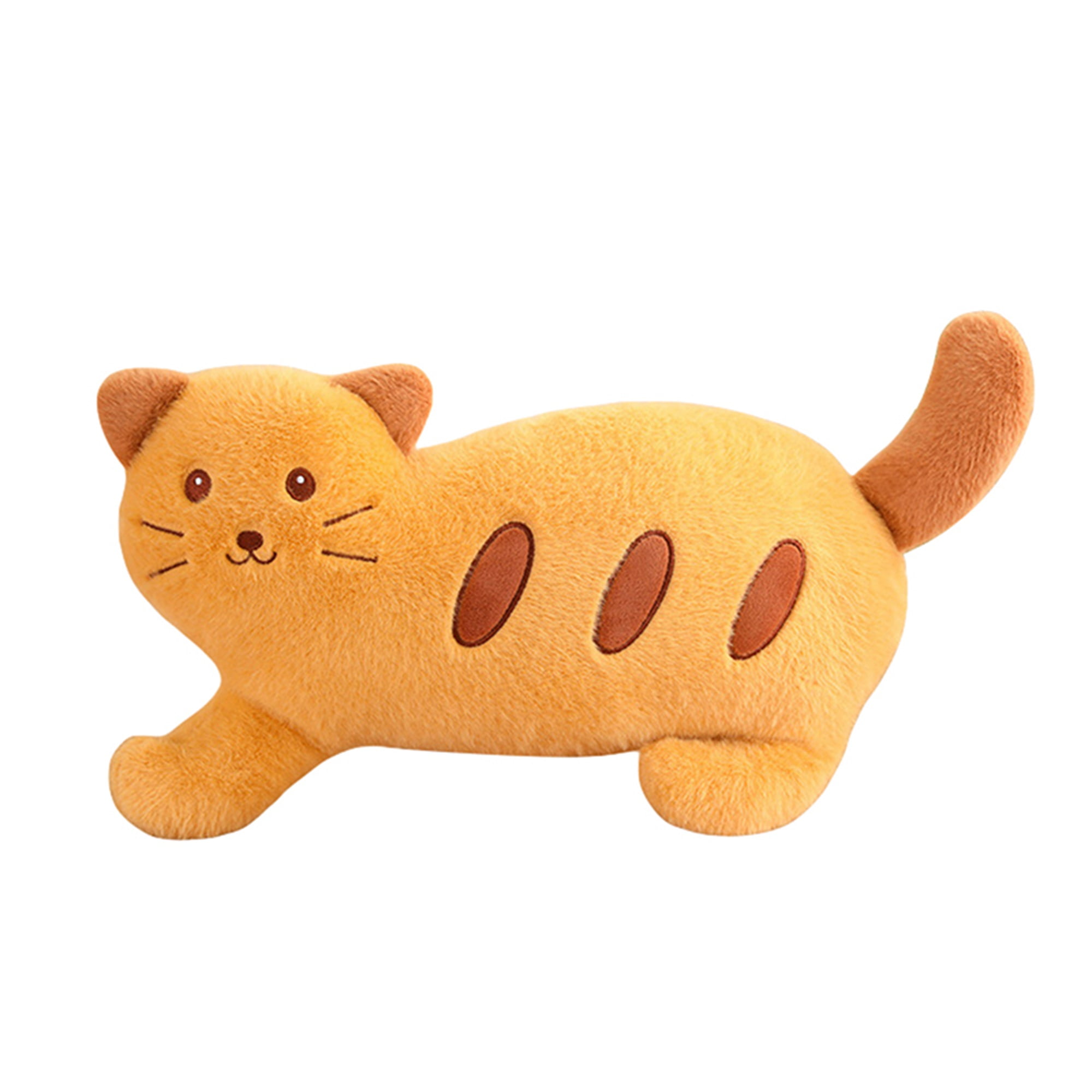 Michellecmm Cartoon Cat Plush Doll, Cute Soft Throw Pillow Stuffed Toy ...