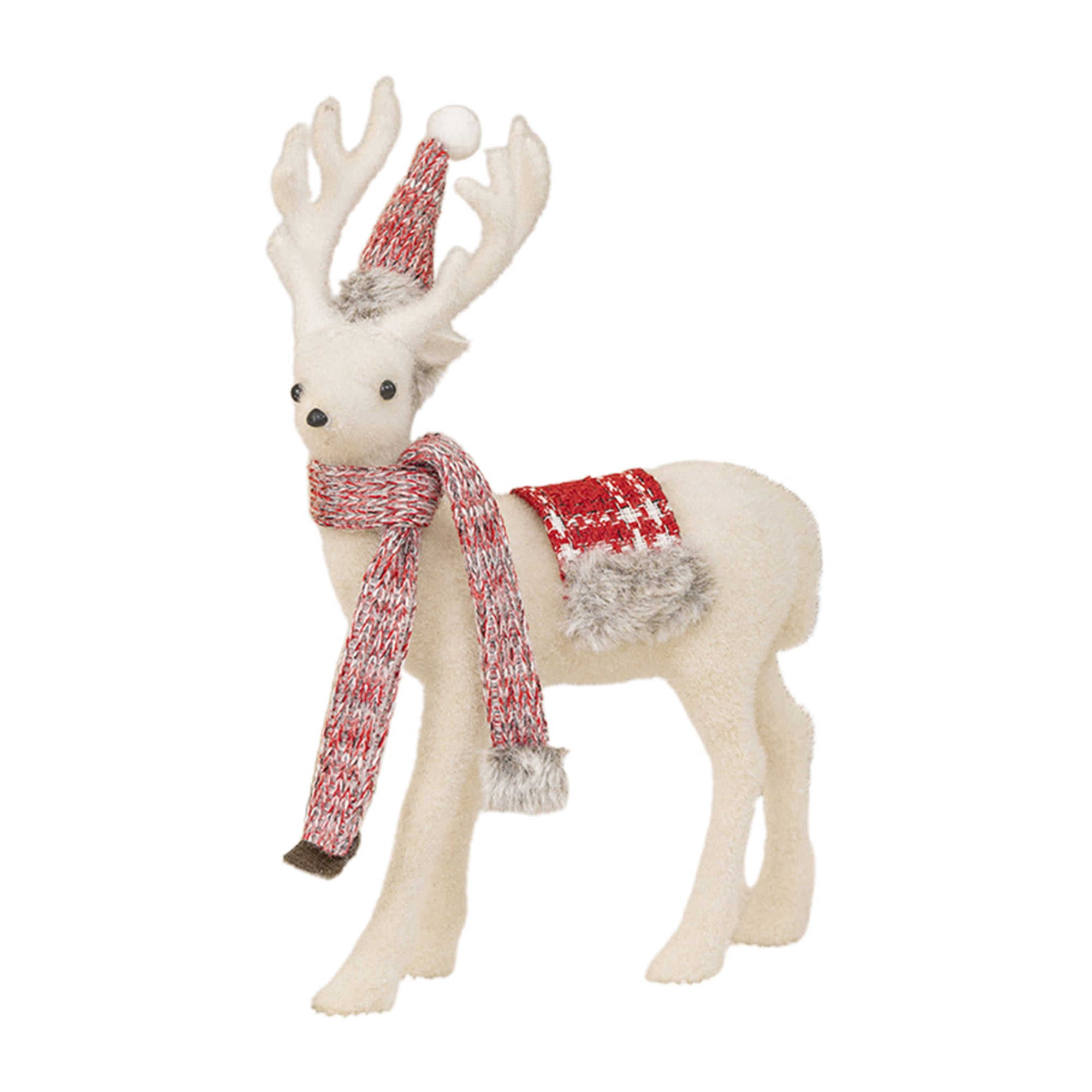 Michellecmm Christmas Reindeer Ornaments Stuffed Reindeer Toys for ...