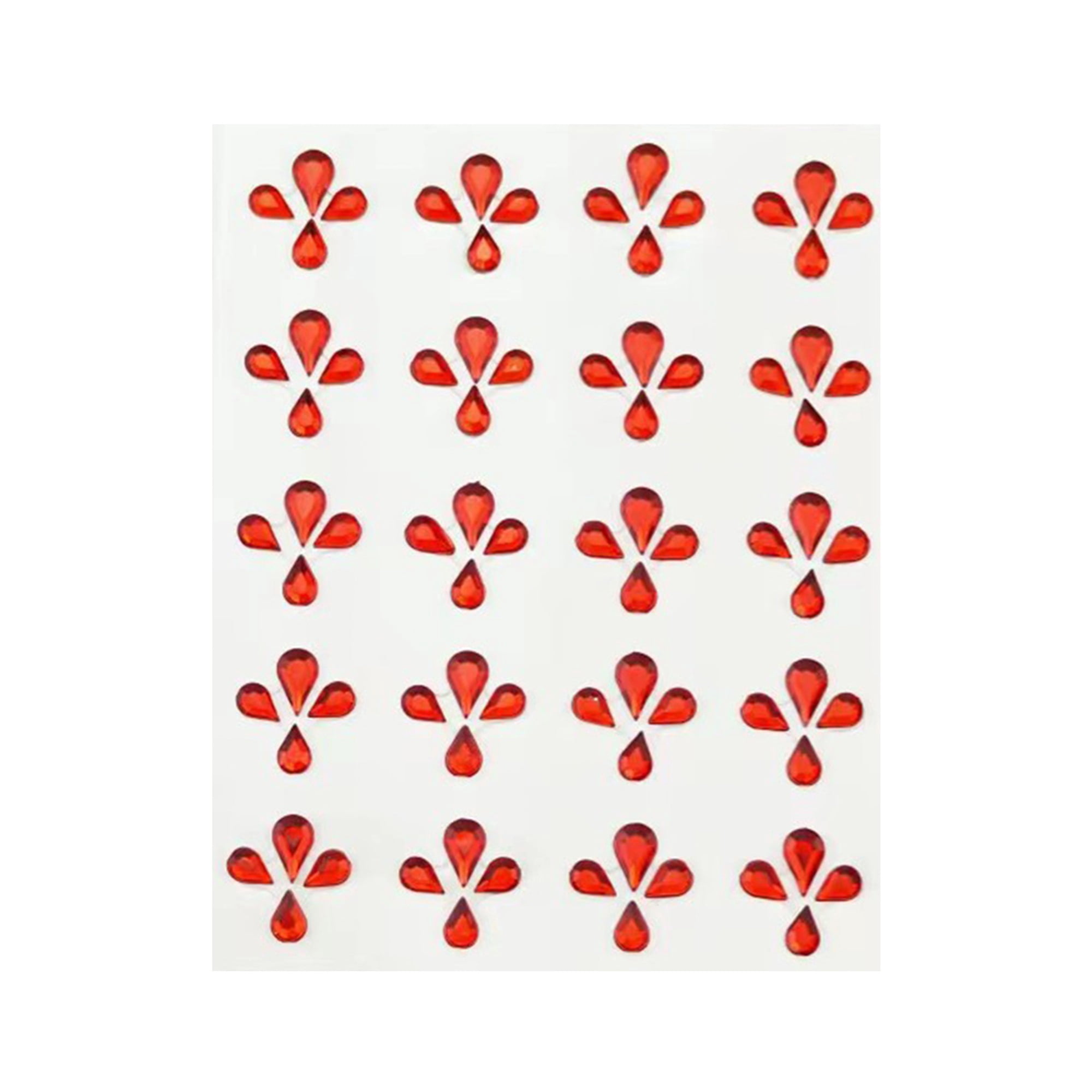 Michellecmm Diamond Face Stickers Acrylic Polished Colorful Dot Stars ...