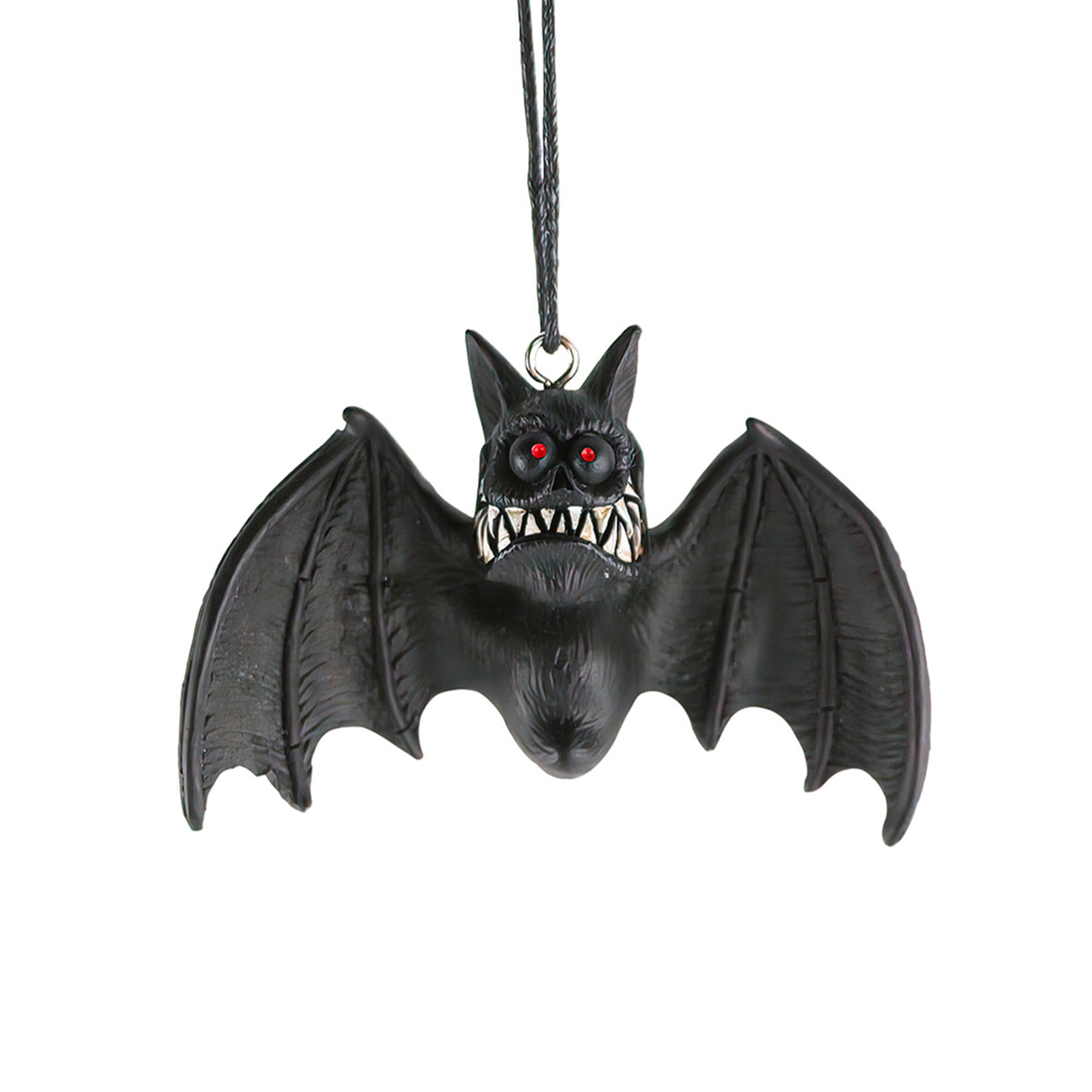 Michellecmm Halloween Hanging Bat Decorations Realistic Bat Statue ...