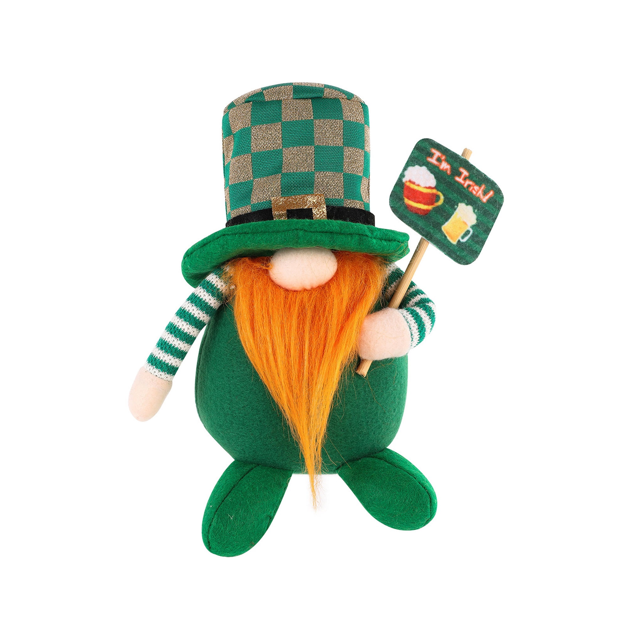 Michellecmm Irish Gnome Decoration Cute Sitting Scandinavian Nisse ...