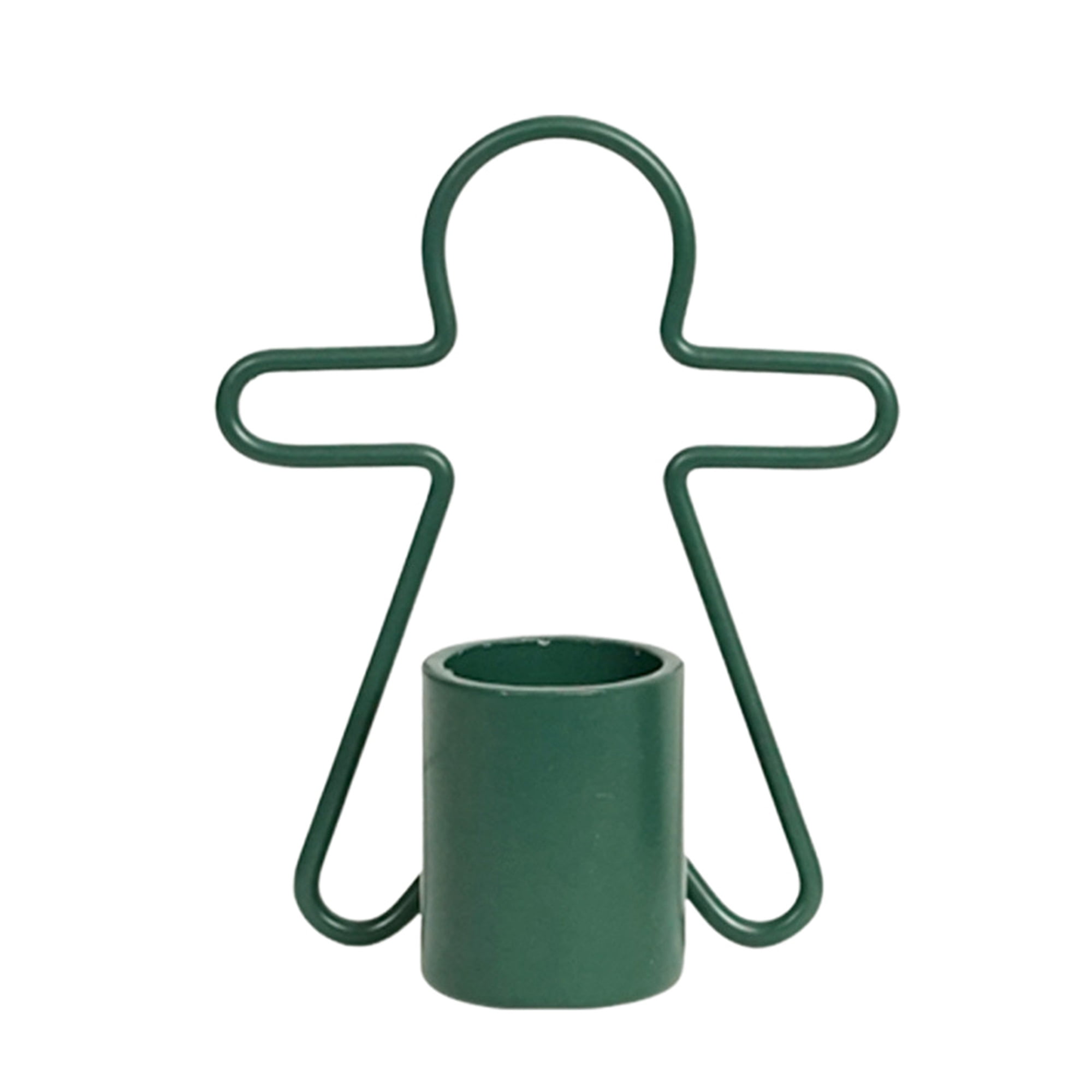 Michellecmm Metal Mini Candle Holder Unique Modern Gingerbread Tealight ...
