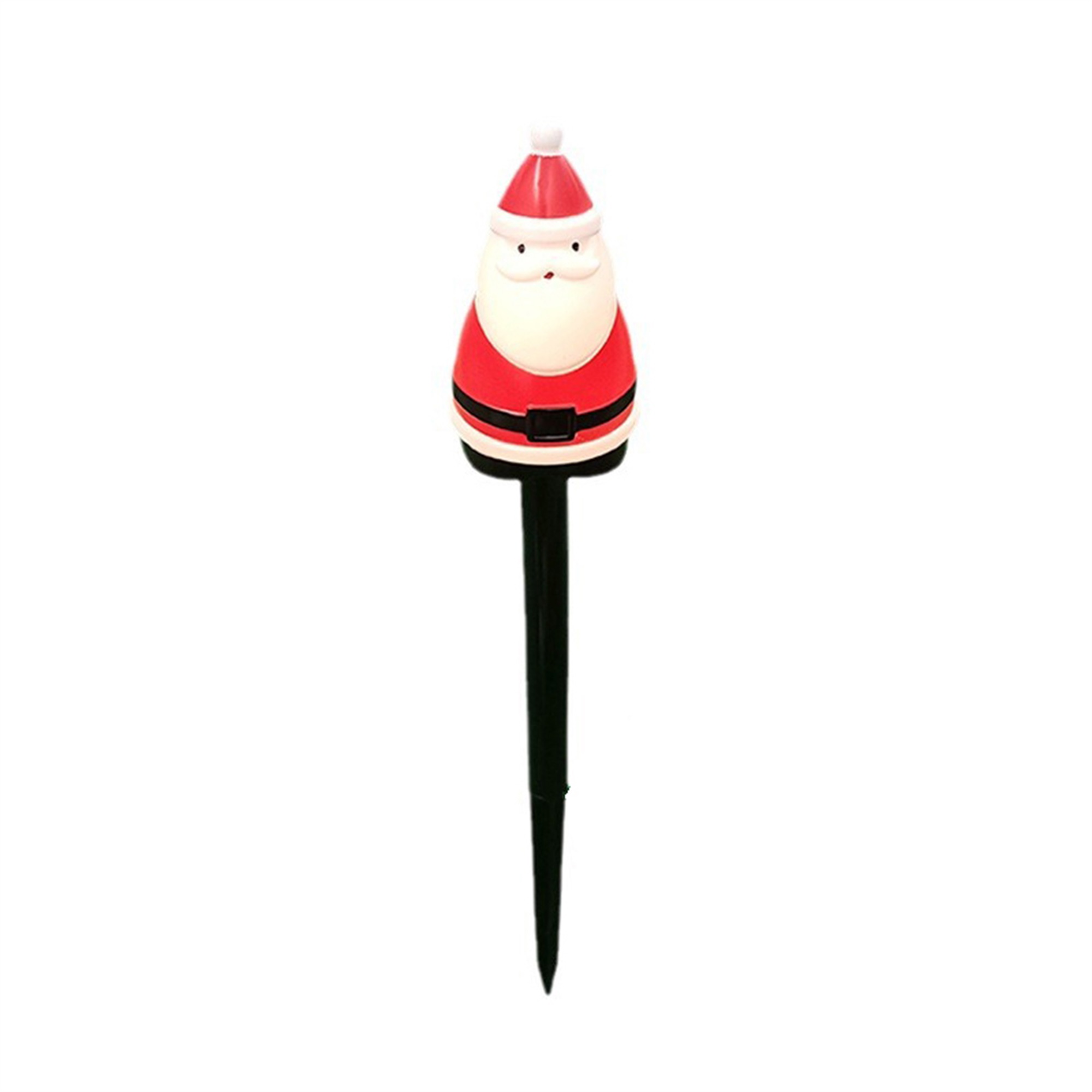 Michellecmm Solar Christmas Pathway Lights Santa Claus Snowman Shaped ...