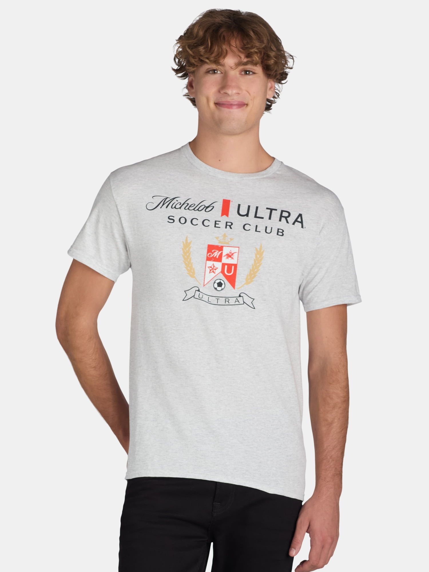 Michelob Ultra men's Soccer Club Graphic Tee - Sizes S-3XL - Walmart.com