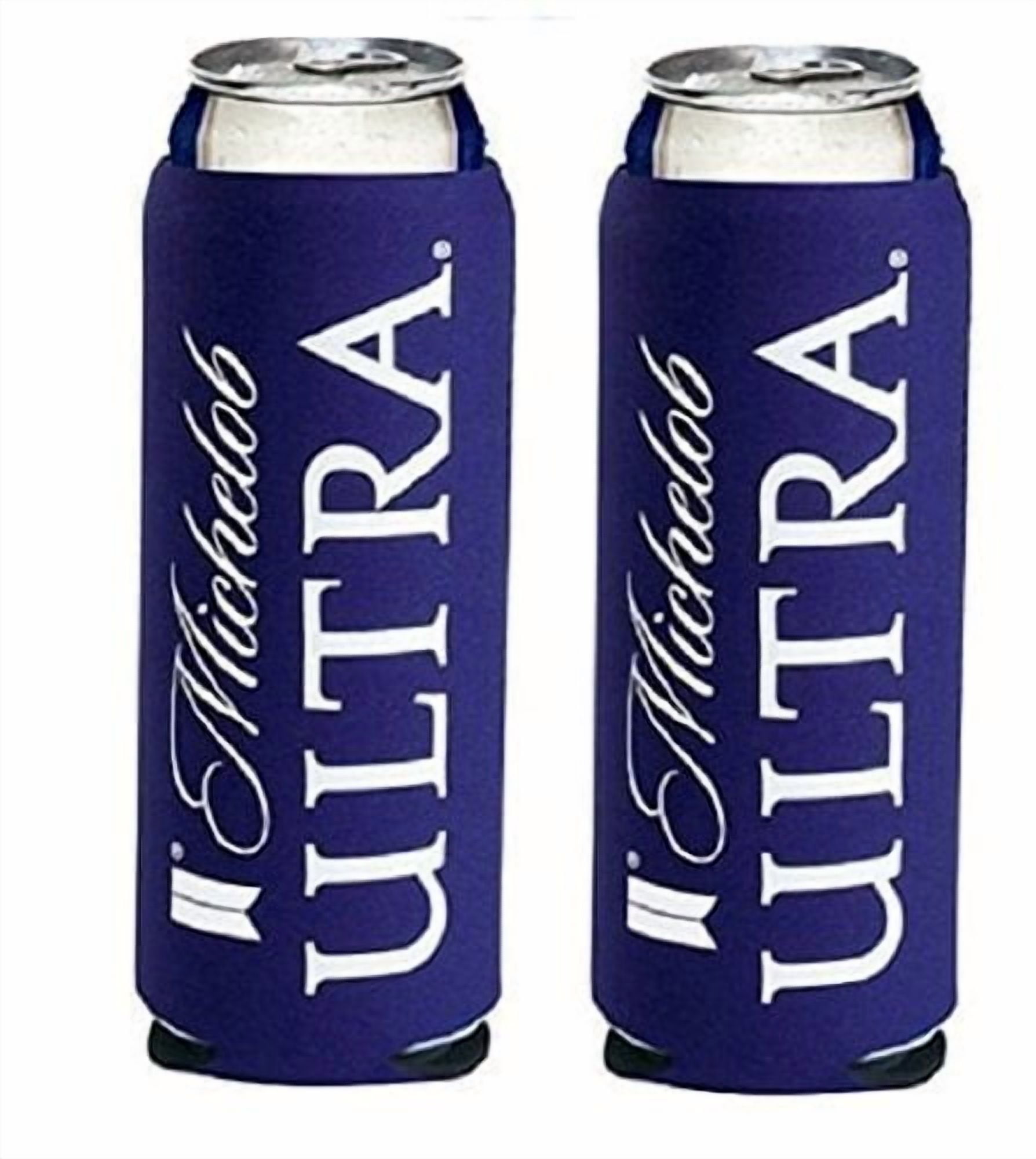Michelob Ultra Slim Line Can Cooler - Set of 2 - Walmart.com