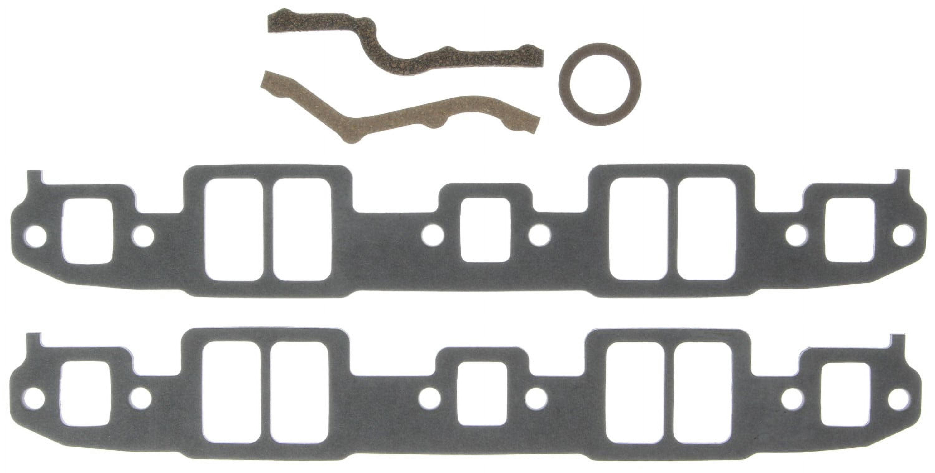 Michigan 77 Intake Gasket Set - SBC Ret-Port 1.250 x 2.200 MS20018 ...