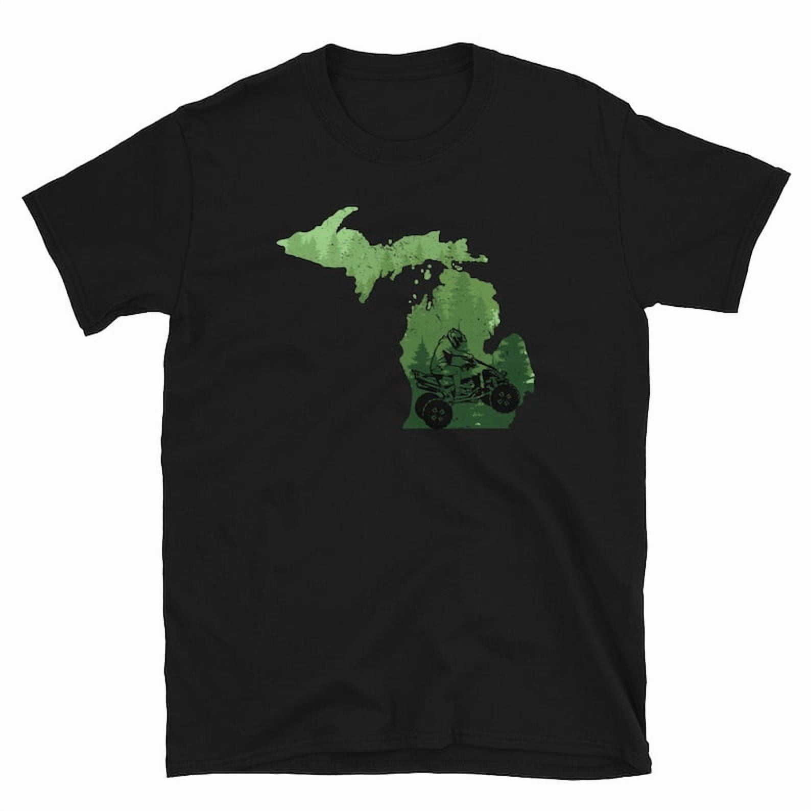 Michigan ATV Shirt, ATV Racing Shirts, Quad Bike, Four Wheeler Shirt, 4 ...