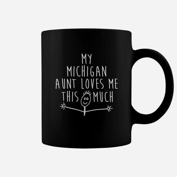 Michigan Aunt Loves Me From Somebody In Michigan Coffee Mug - Walmart.com