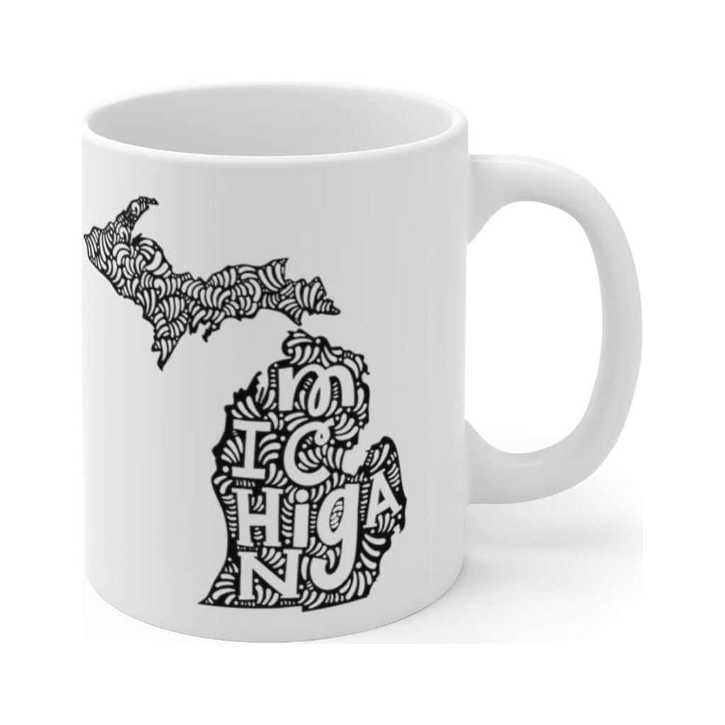 Michigan Coffee Mug Detroit Grand Rapids Lansing Gift for Michigander ...