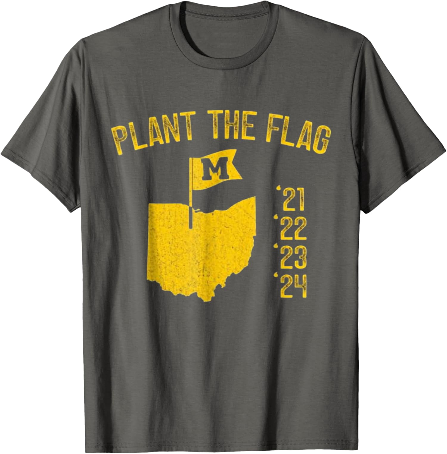 Michigan Map Plant The Flag Design Map Plant Unisex T-Shirt - Walmart.com