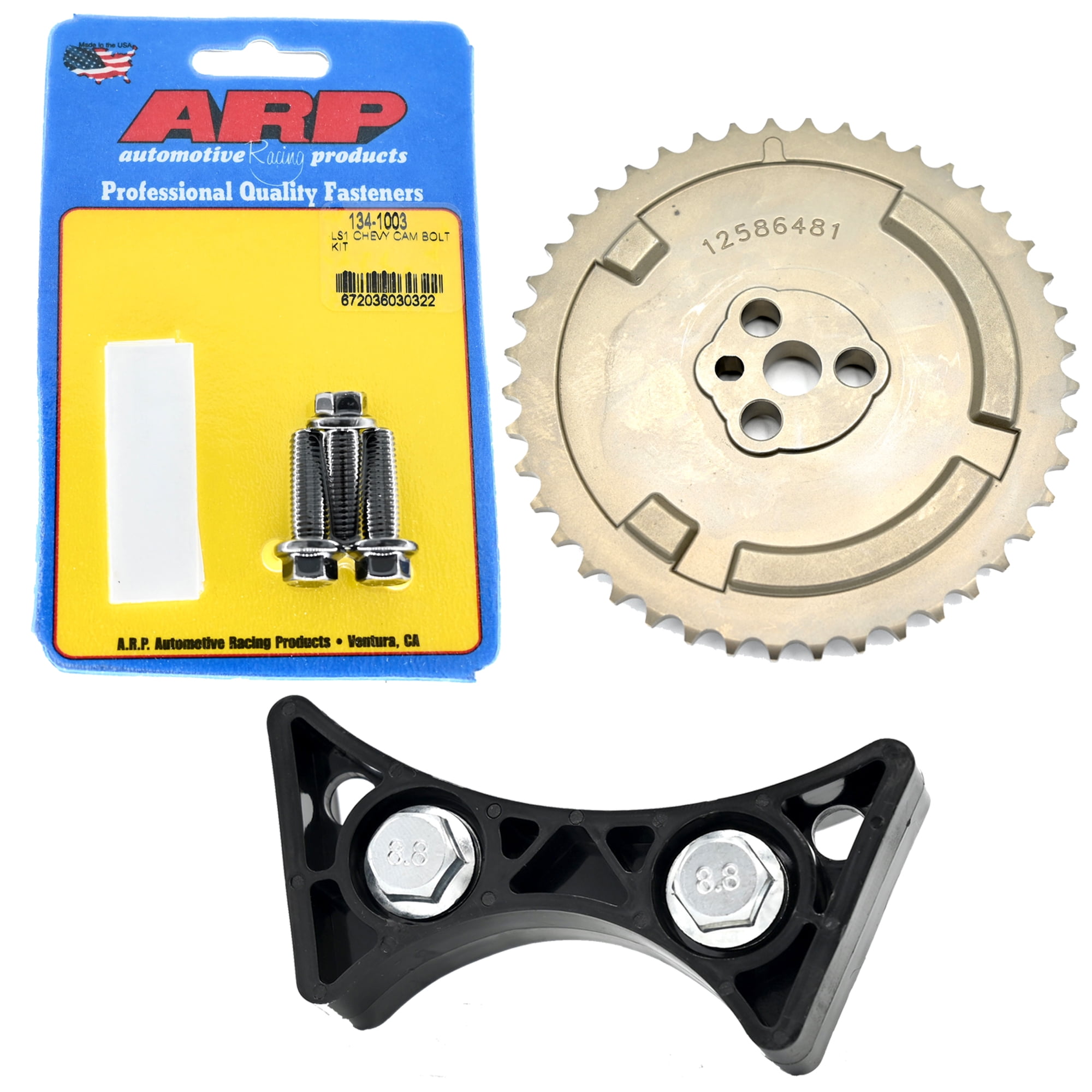 Michigan Motorsports 1-Bolt to 3-Bolt LS Cam Gear Conversion Kit ...