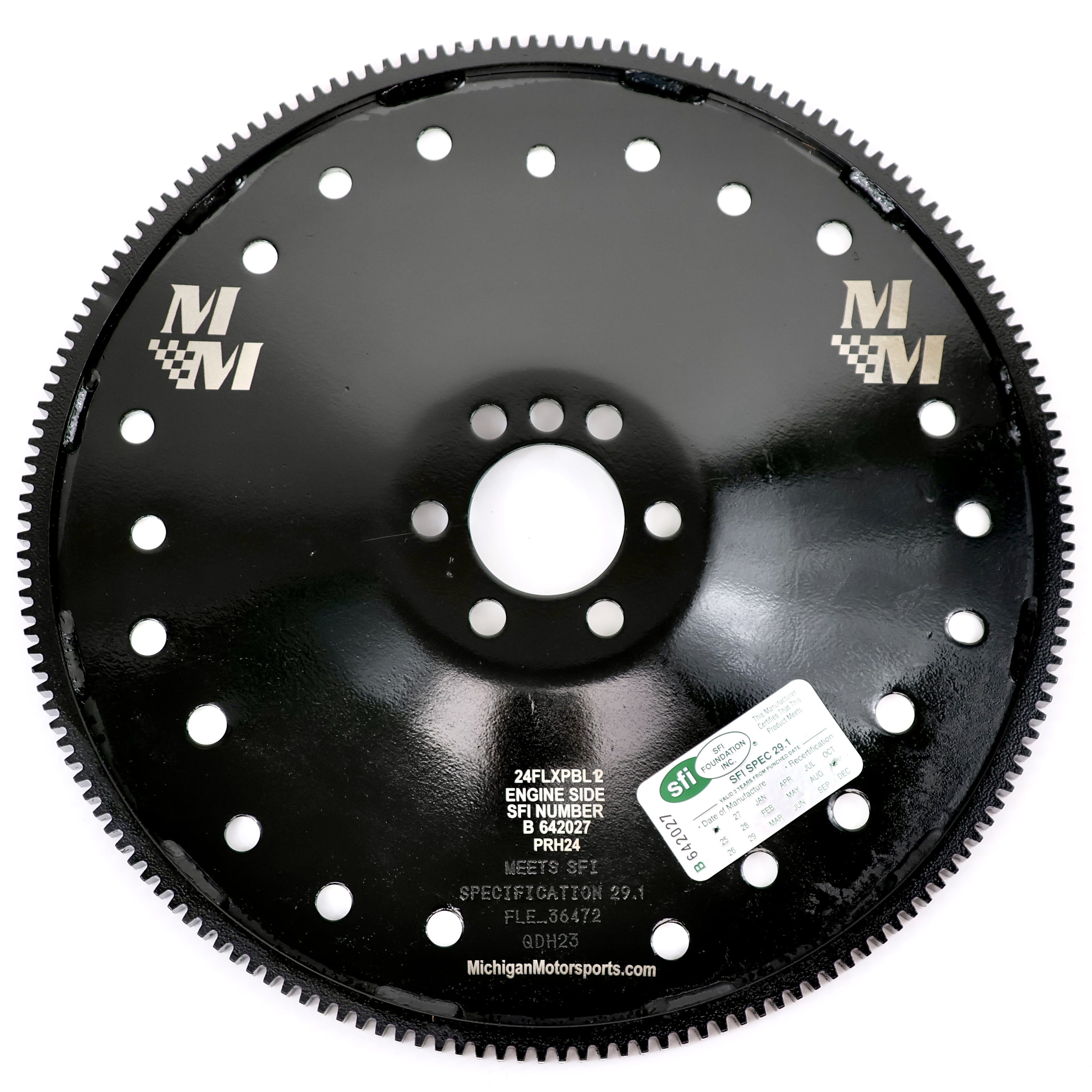 Michigan Motorsports LS Flexplate 6-Bolt Dished SFI 29.1 High Inertia ...